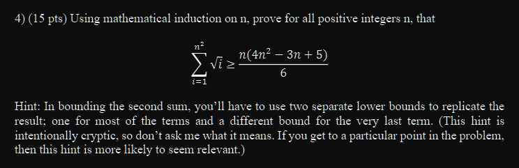 Solved This is intro to discrete structures. I'm very behind | Chegg.com