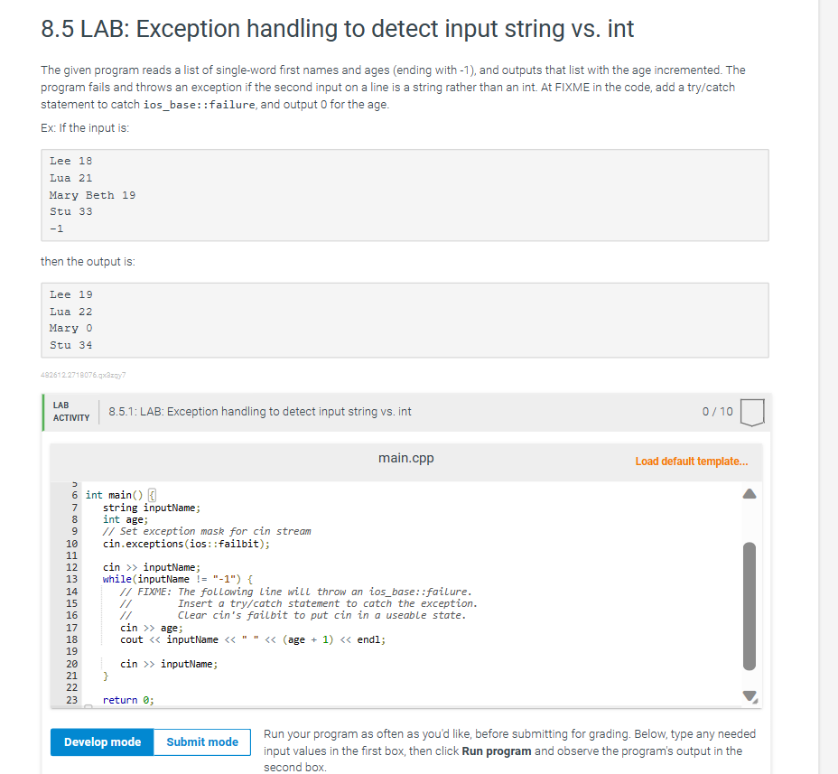 Solved Below is the given code that we need to update the | Chegg.com