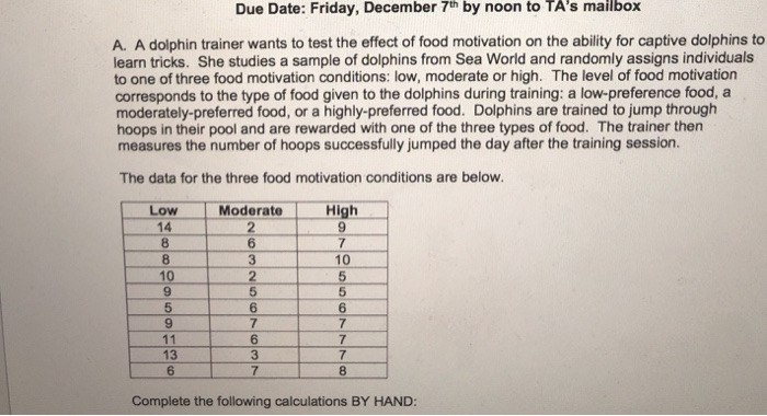 Solved 3.) Calculate MS between and MS Within. Calculate the | Chegg.com