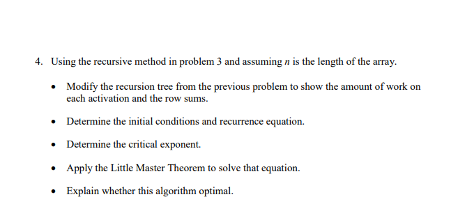 Solved 1. Given the following two functions: • f(n) = 3n2 + | Chegg.com