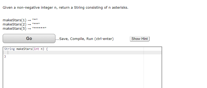 Solved Given A Non Negative Integer N Return A String
