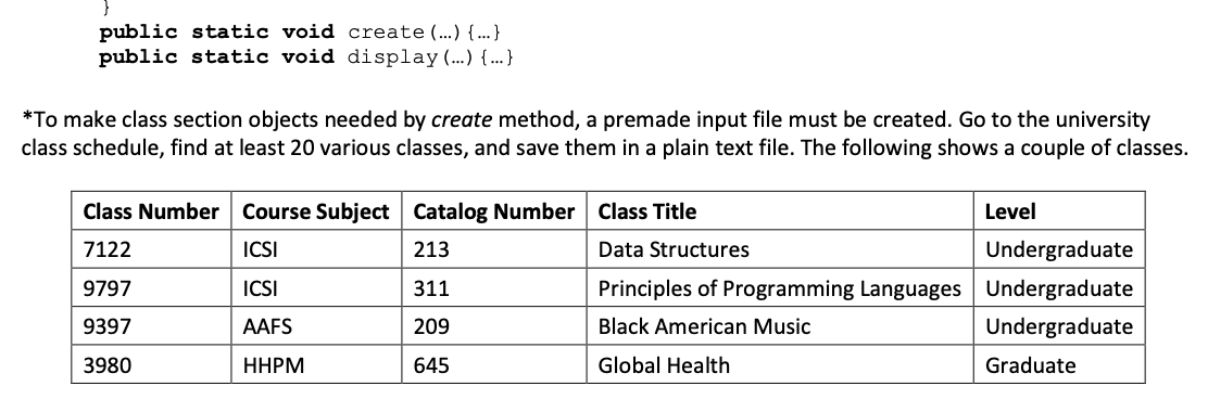 Solved . For this project, you will create two ADTS: A | Chegg.com