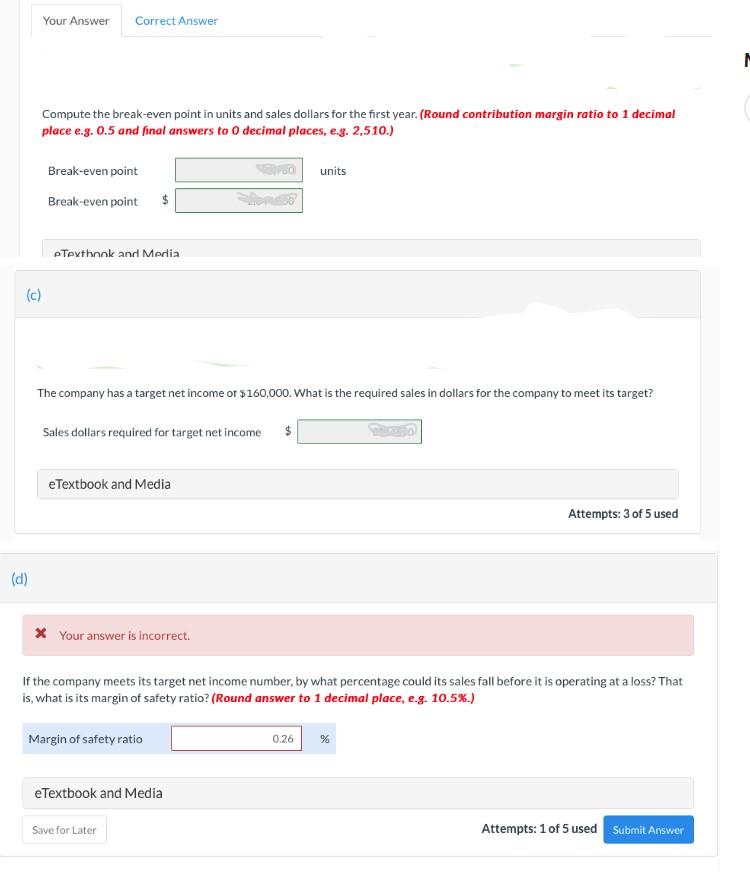 Solved Current Attempt in Progress Sandhill Corporation has | Chegg.com