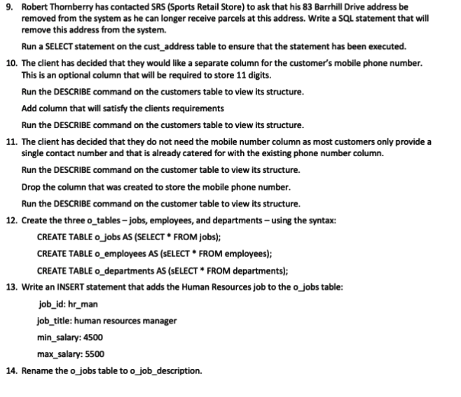 Solved retailStore Database INV_LIST (id, cost, units) ITEM | Chegg.com