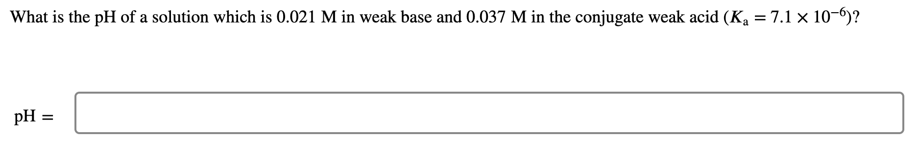 Solved If a buffer solution is 0.240M in a weak acid | Chegg.com