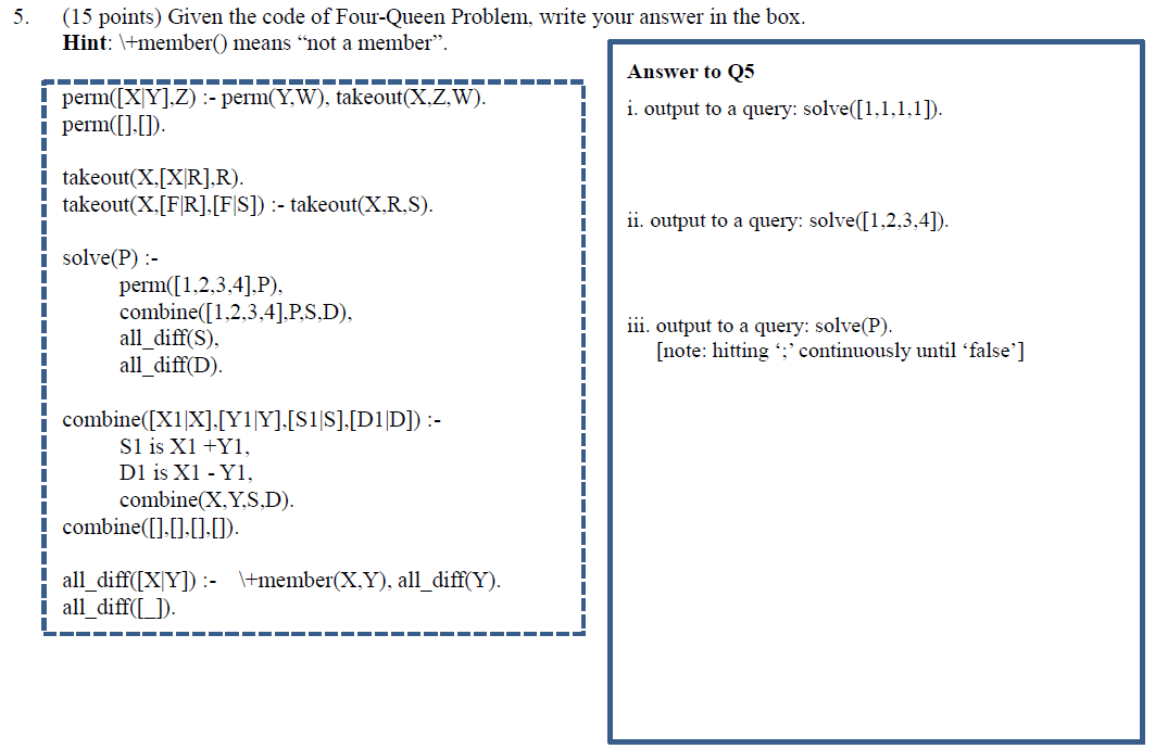 Solved Answer to Q5 | Chegg.com