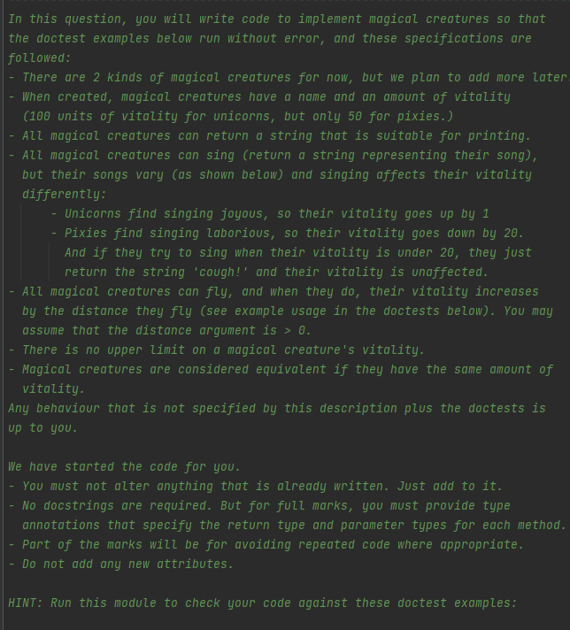 Solved In this question, you will write code to implement | Chegg.com