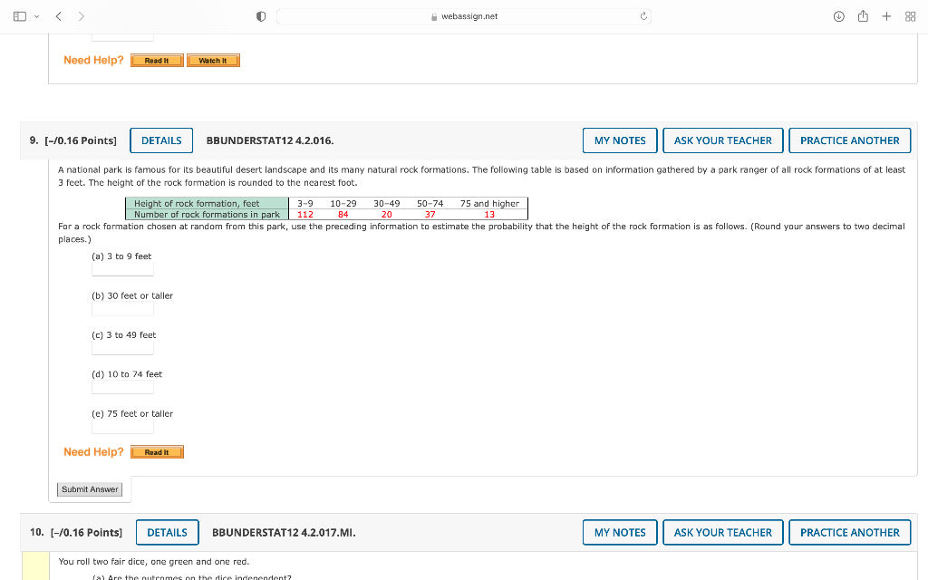 Solved webassign.net 0 + 88 Need Help? Read it Watch It 9. | Chegg.com