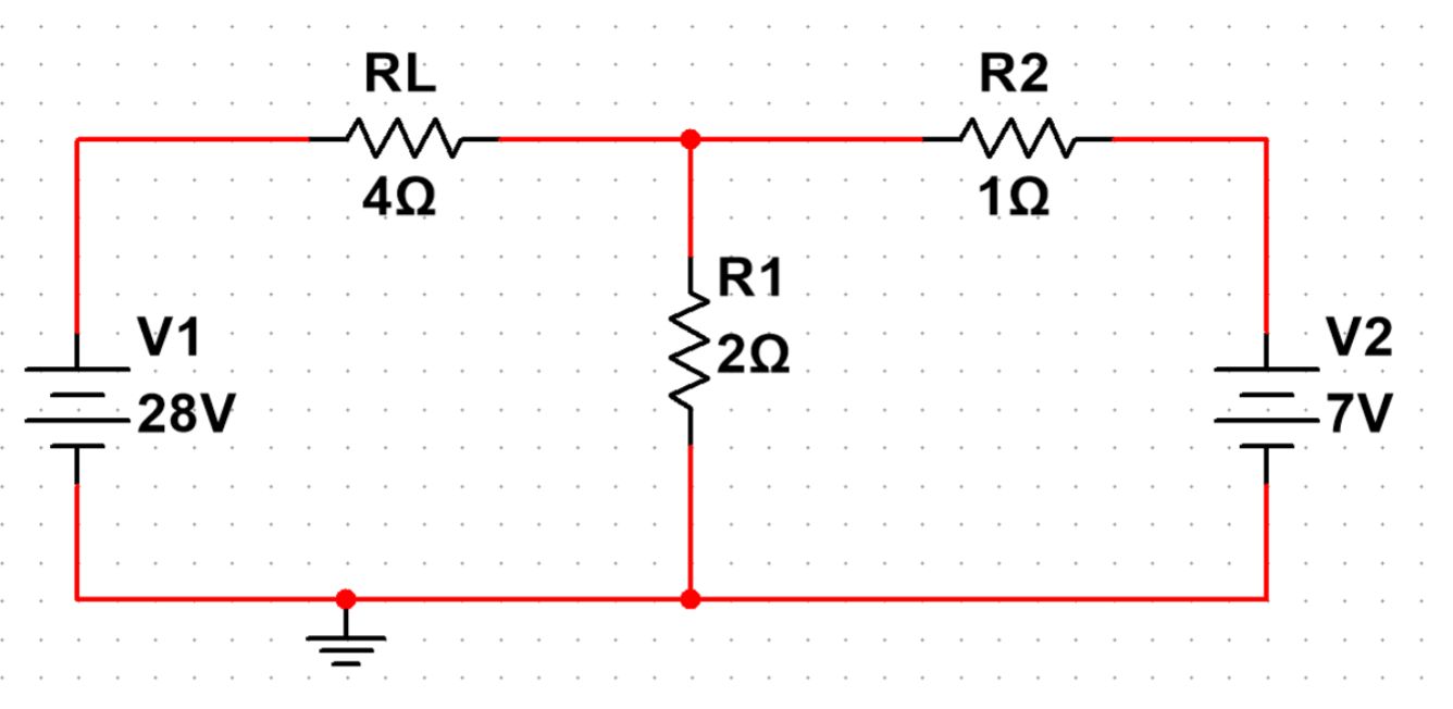 Solved Calculate the voltage across RL and current flowing | Chegg.com
