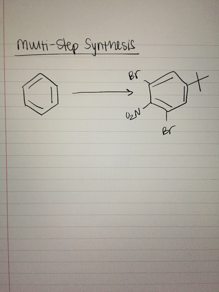 Solved multi-step Synthesis Br ZN- | Chegg.com
