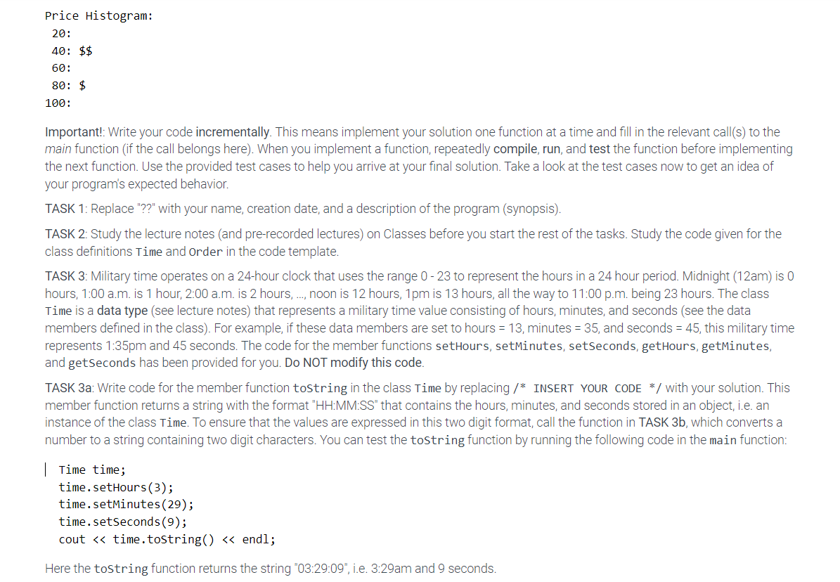 Solved Do not user break/continue statements do not use | Chegg.com