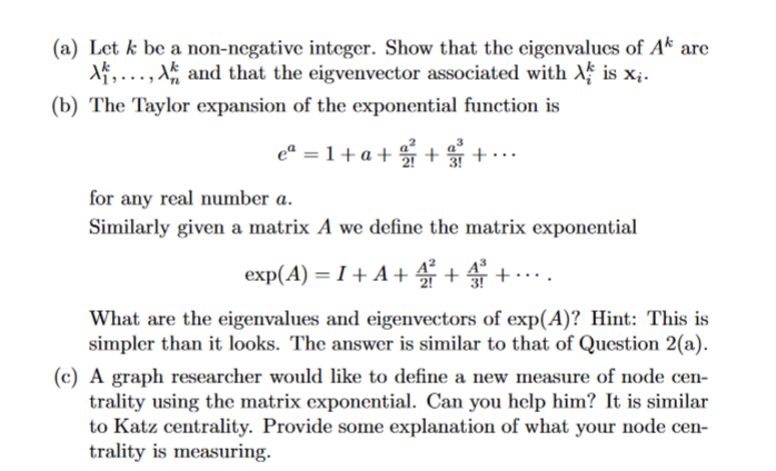 Solved 2. Let A be an n×n symmetric matrix. Let λ1,…,λn be | Chegg.com