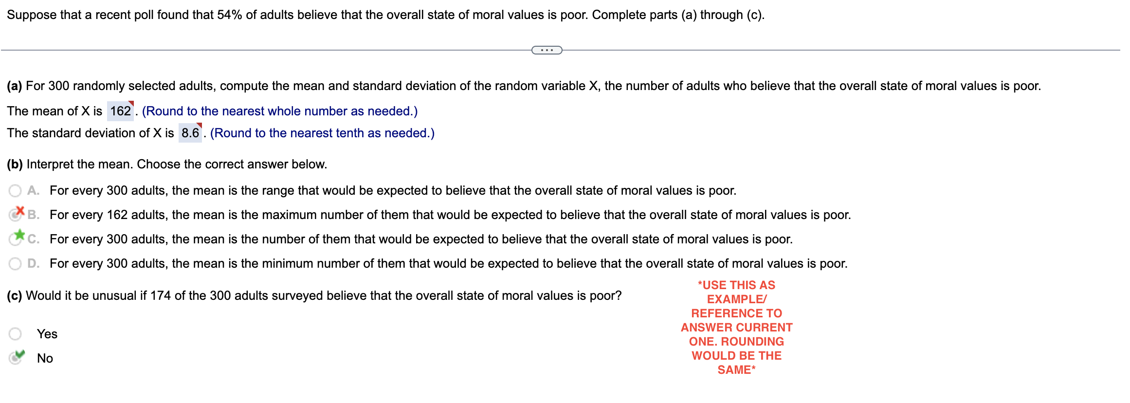 Solved need help with part a, b, and c. will give a thumbs | Chegg.com