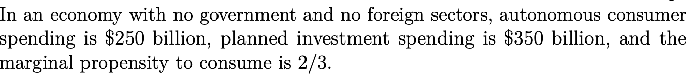 Solved In an economy with no government and no foreign | Chegg.com