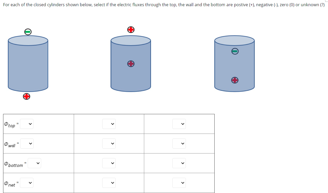 Solved For each of the closed cylinders shown below, select | Chegg.com