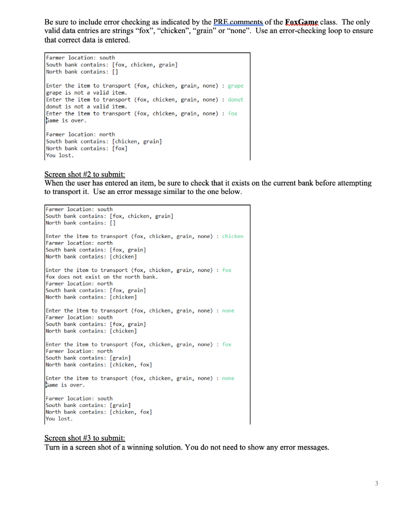 This program will use the Java Collections API | Chegg.com