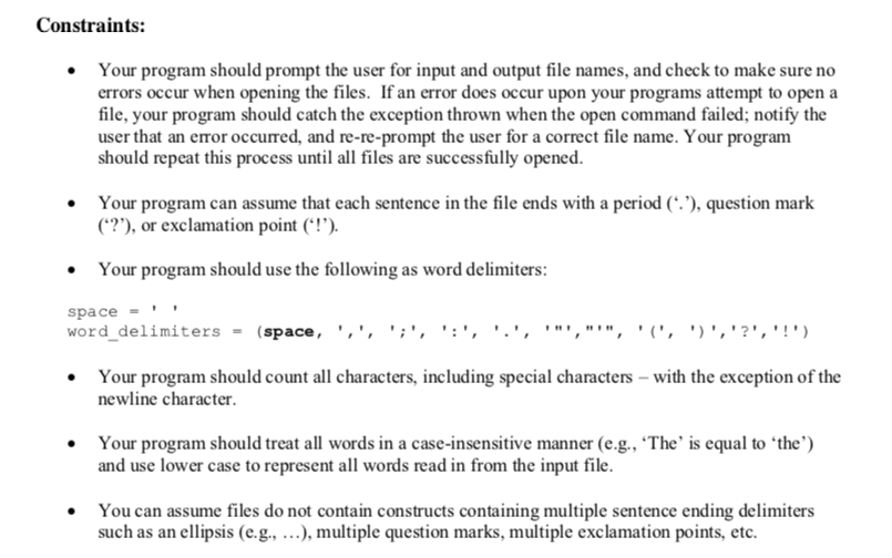 Solved For this problem, you will write a program (that is, | Chegg.com