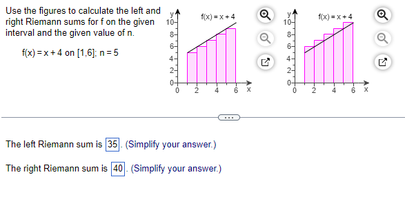 Solved Use the figures to calculate the left and right | Chegg.com