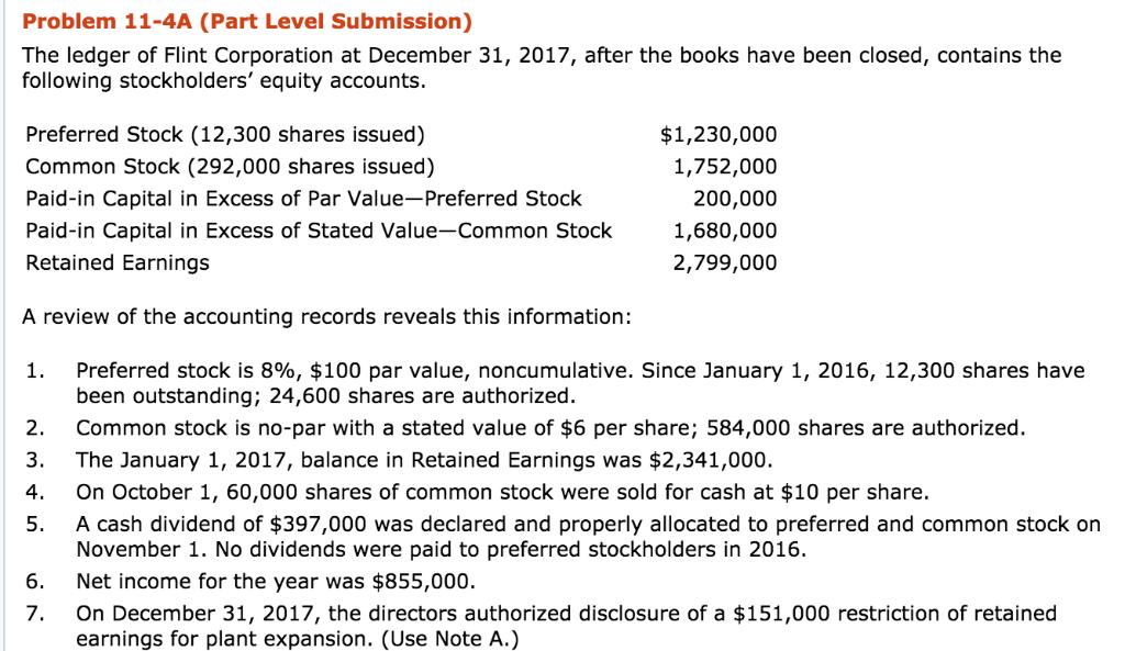 Solved Problem 11-4A (Part Level Submission) The ledger of | Chegg.com