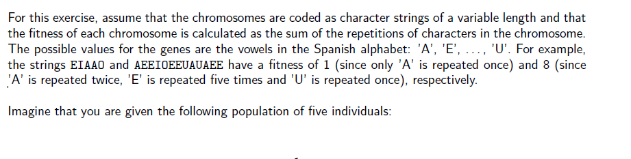 Solved For this exercise, assume that the chromosomes are | Chegg.com