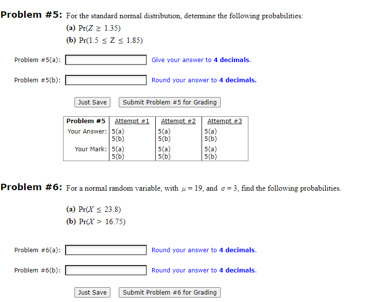 Solved Problem #5: For the standard normal distribution, | Chegg.com