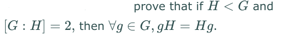 Solved prove that if H