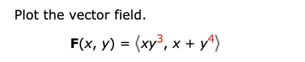 Solved Calculate div F. I provided the plot of the | Chegg.com