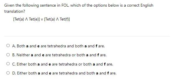 Solved Given the following five sentences, you have to build | Chegg.com