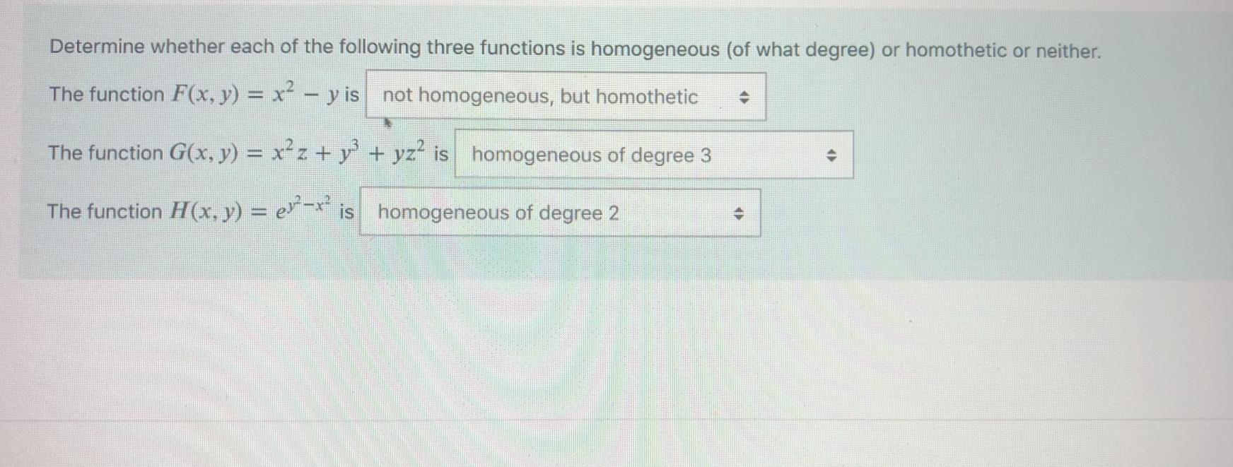 Solved Determine whether each of the following three | Chegg.com
