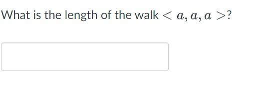 Solved The following five questions are about walks on this | Chegg.com
