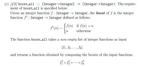(12%) Use map, filter, and/or foldr/foldri to | Chegg.com