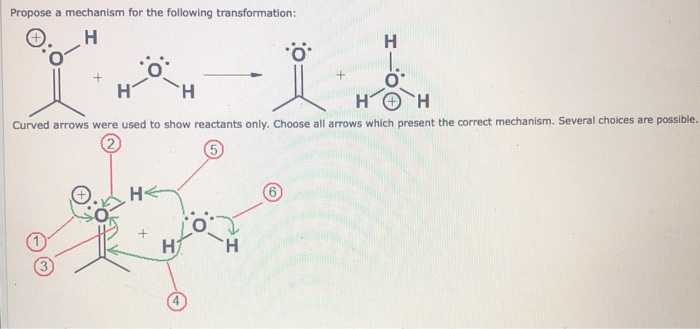 Solved Propose a mechanism for the following transformation: | Chegg.com