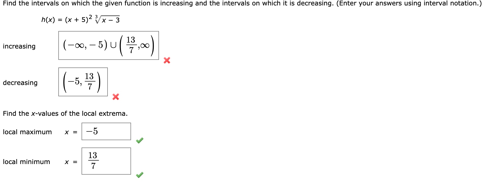 What am I doing wrong here? am I formatting my | Chegg.com