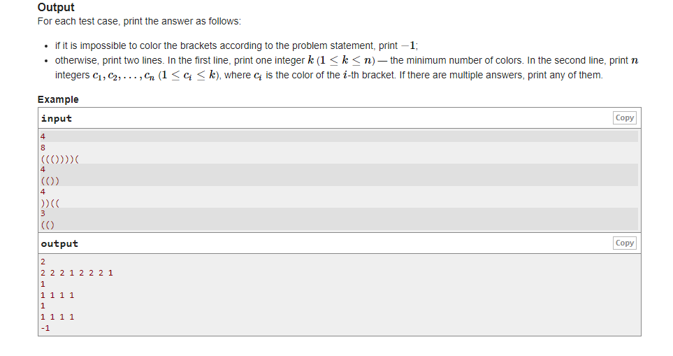 Solved A Regular Bracket Sequence Is A Bracket Sequence That 