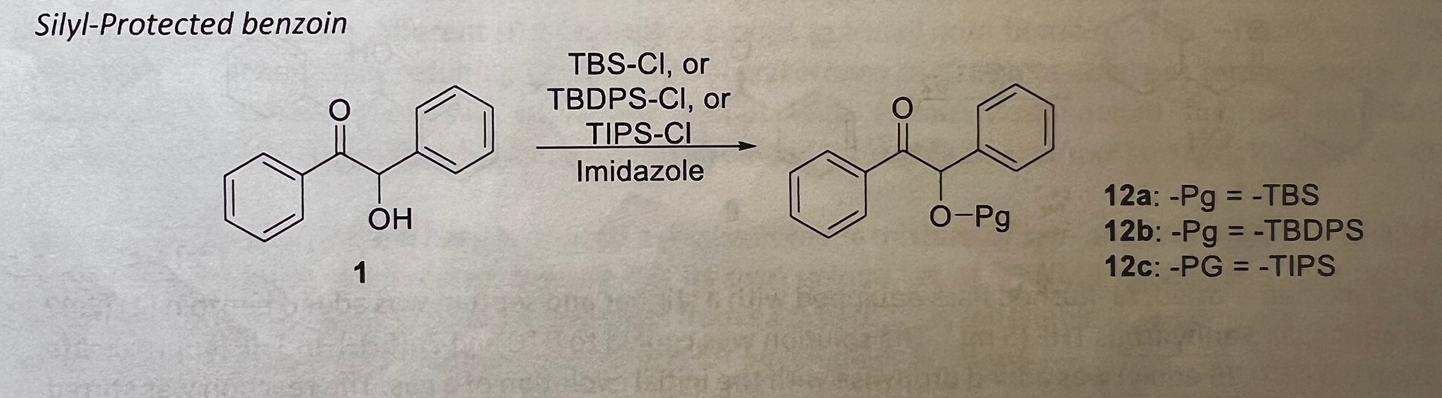 Solved Silyl-Protected benzoin | Chegg.com