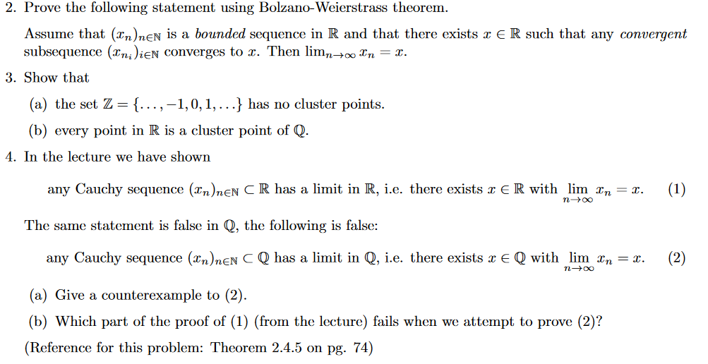 Solved 2. Prove the following statement using | Chegg.com