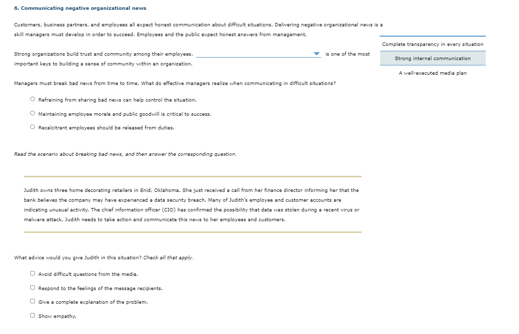 Solved 5. Delivering constructive criticism Delivering | Chegg.com