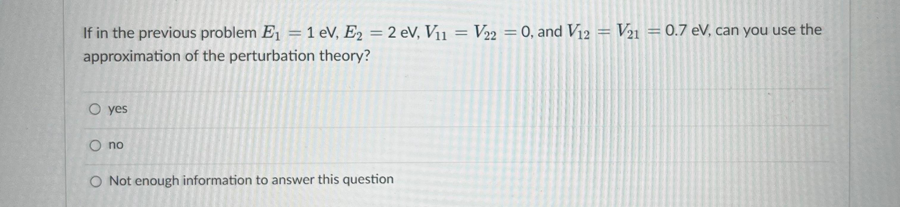 Solved In many applications, quantum systems can be | Chegg.com