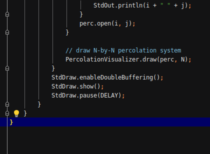 import dsa.WeightedQuickUnionUF; import stdlib.In; | Chegg.com