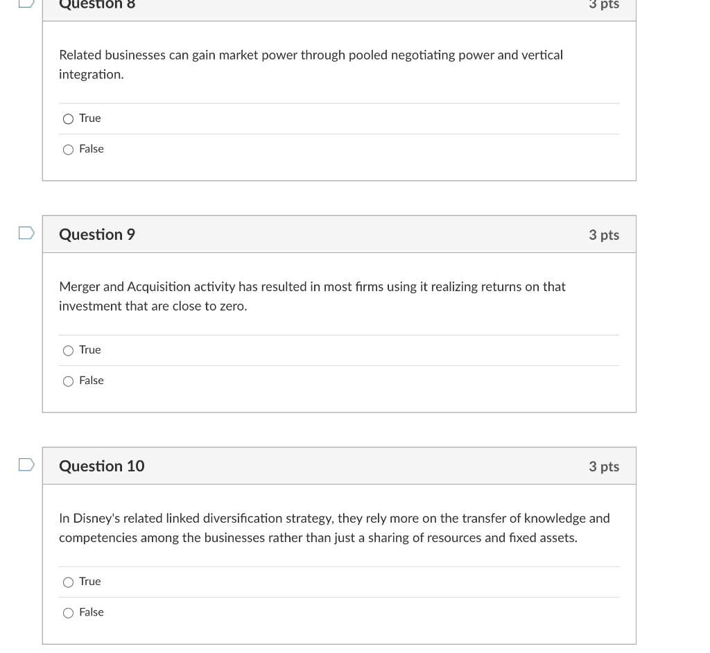 Solved Related businesses can gain market power through | Chegg.com