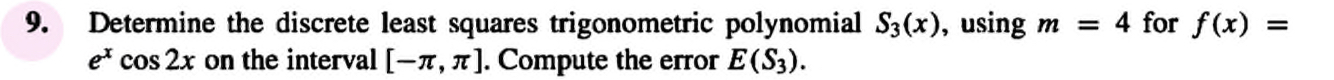 Solved why should I have to xj = -pi + (j/m)pi ? | Chegg.com