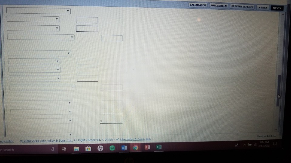 Solved Problem 5-6 (Part Level Submission) Sheridan Inc. had | Chegg.com