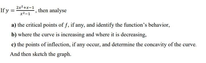 Solved Analyse maxima and minima of increasing and | Chegg.com