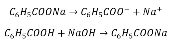 Solved There is a compound of sodium benzoate (C6H5COONa) | Chegg.com