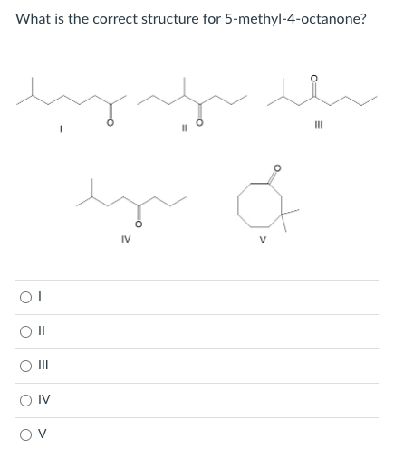 Solved What is the correct structure for | Chegg.com