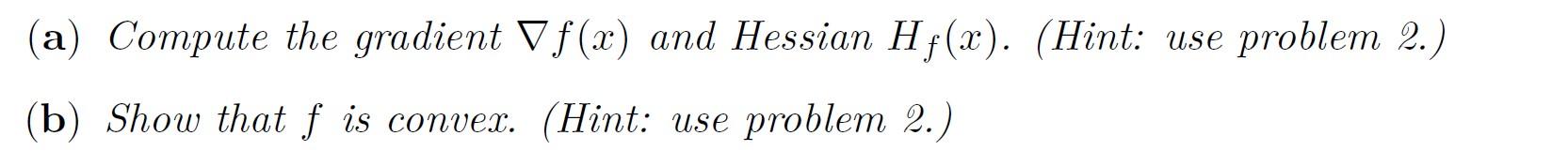 Solved Problem 9.3 (4 points). Let A∈Rn×m and y∈Rn. For x∈Rm | Chegg.com