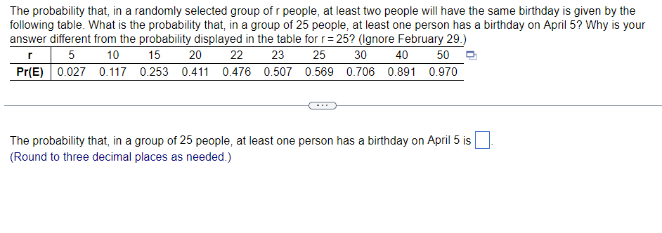 Solved The probability that, in a randomly selected group of | Chegg.com