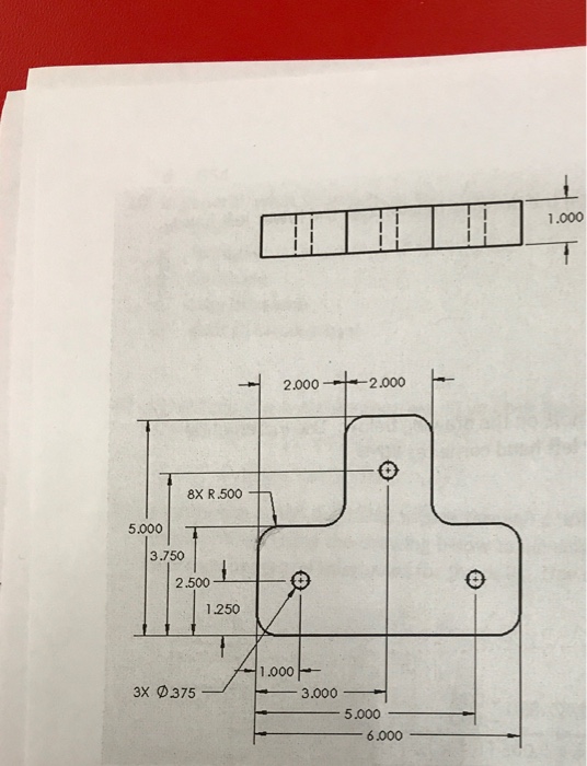 Solved Write a complete CNC G-code program for the part | Chegg.com Solved Write a complete CNC G-code program for the part | Chegg.com