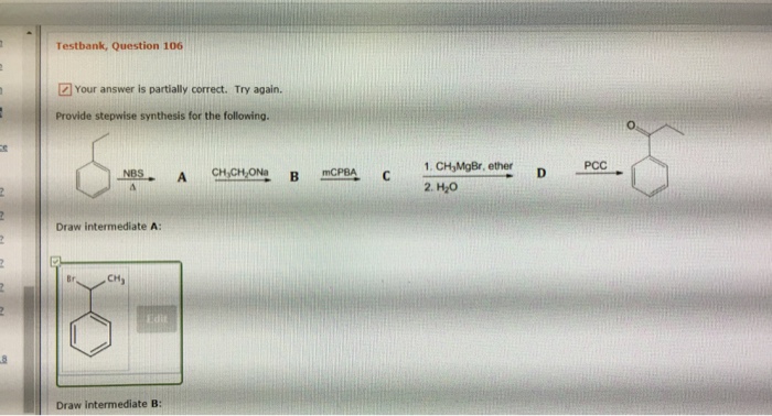 Solved Provide stepwise synthesis for the following. Draw | Chegg.com