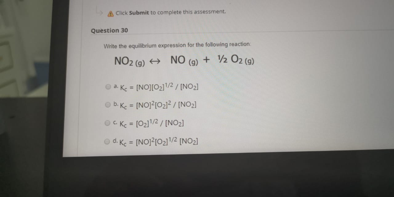 Solved A Click Submit to complete this assessment. Question | Chegg.com